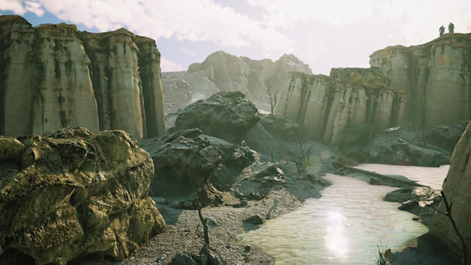 3d unity game environment world map level design in unity by ...