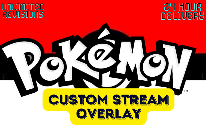 Create a unique pokemon overlay for your stream by Sseanpeck | Fiverr