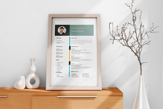 Do cv builder, resume builder, cv maker by Mitu_mata | Fiverr