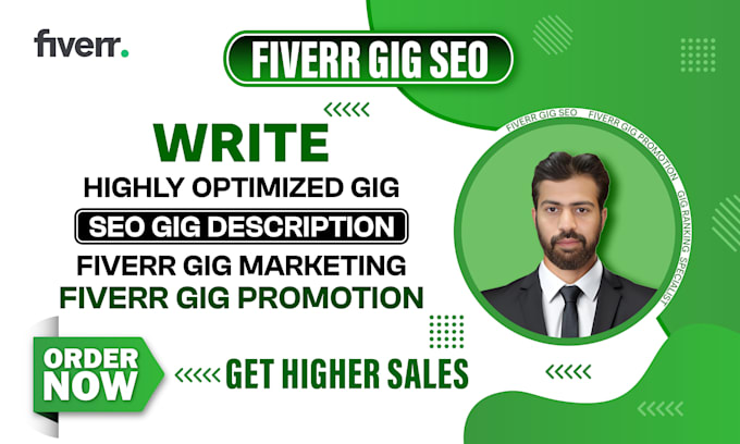 Write highly optimize fiverr gig seo description and gig promotion by ...