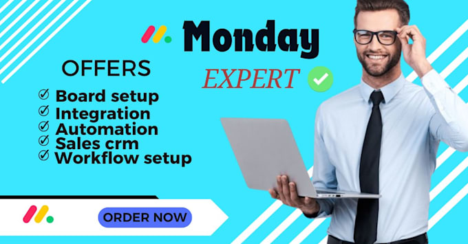 Setup Monday Monday Crm Monday Workflows Monday Management For You By Midexjoseph Fiverr