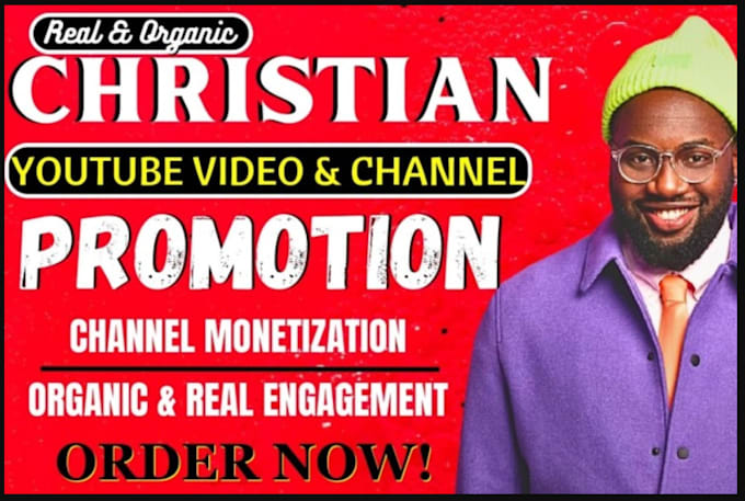 Do viral organic christian youtube video promotion by Layof8 | Fiverr