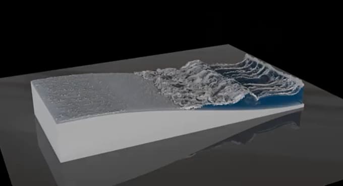 Do 3d cgi animation, 3d water simulation, 3d liquid fluid, 3d water ...