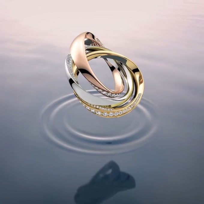 3d jewelry design 3d jewelry animation jewelry render jewelry product ...