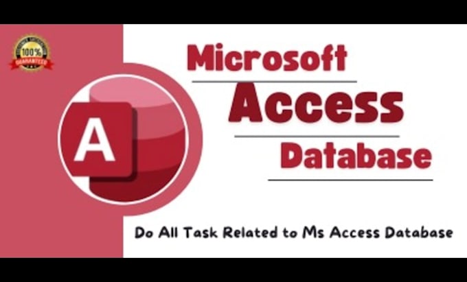 Develop microsoft access database projects by Saima_mumtaz373 | Fiverr