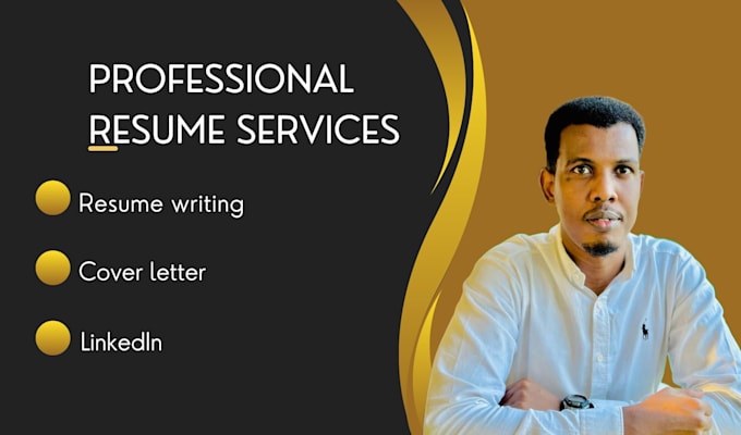 Write professional resume writng,cv and cover letter by Sahalofficial ...