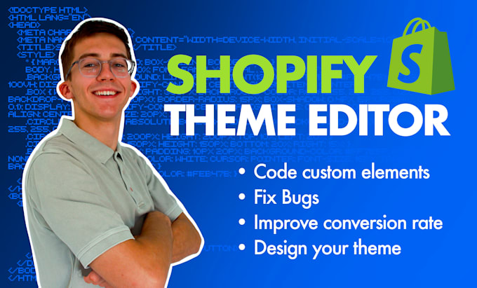 Code custom html elements to your shopify theme by Alfiehayward | Fiverr