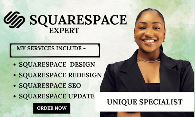 Build squarespace website design squarespace redesign squarespace development by Toby_dave | Fiverr