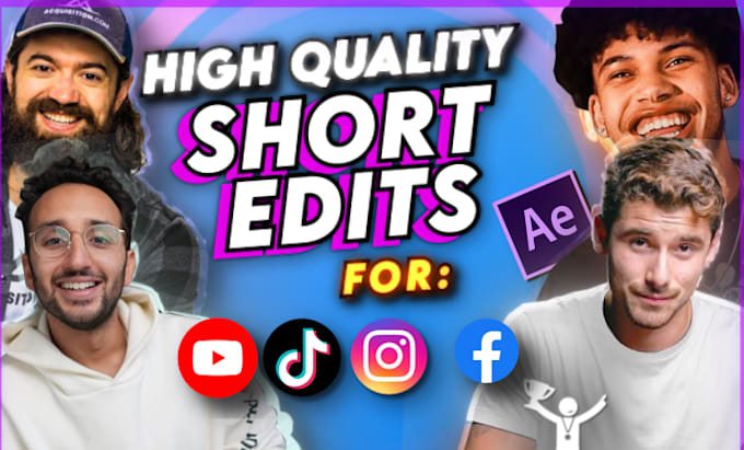 Create trending short edits cheap by Satyam1901r | Fiverr