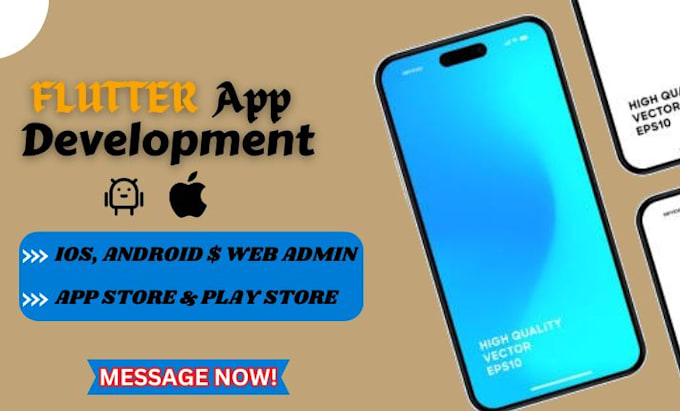 Develop mobile app android ios app, using flutter app dev by ... Develop mobile app android ios app, using flutter app dev by ...