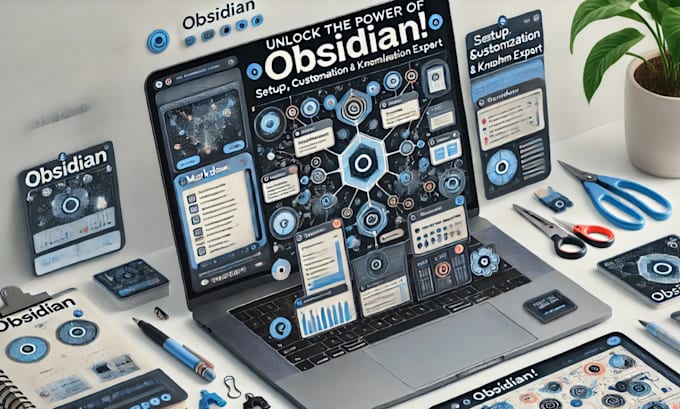Create obsidian setup, customization for maximum productivity by Joanna4u | Fiverr
