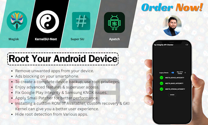 Root your android device by Shofiqulsit | Fiverr