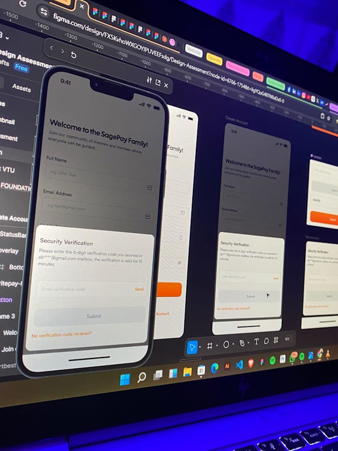 Do web ui ux, app ui ux, dahboard and product ui ux design in figma by ...