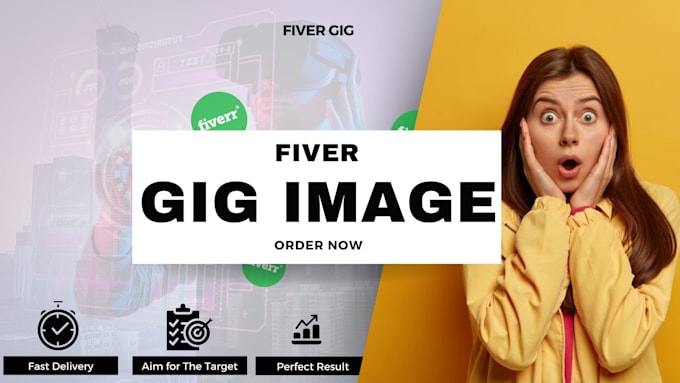 Design high rating gig picture fiverr image by Zahidalizia | Fiverr