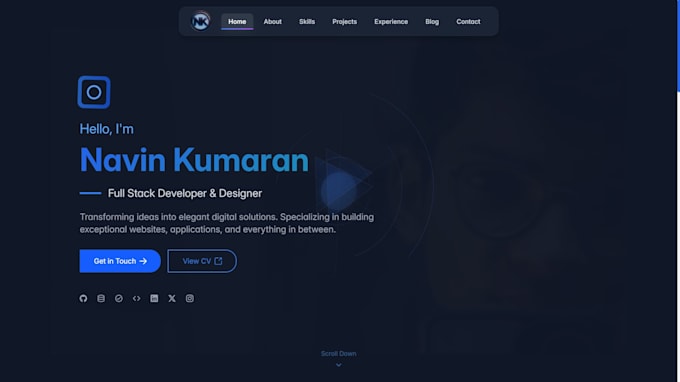 Develop full stack web application nextjs, reactjs by Navin2k4 | Fiverr