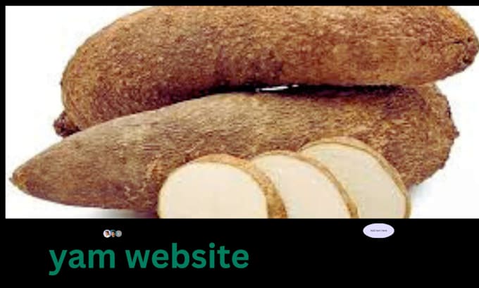 Design yam website for you by Heritagewebpr | Fiverr