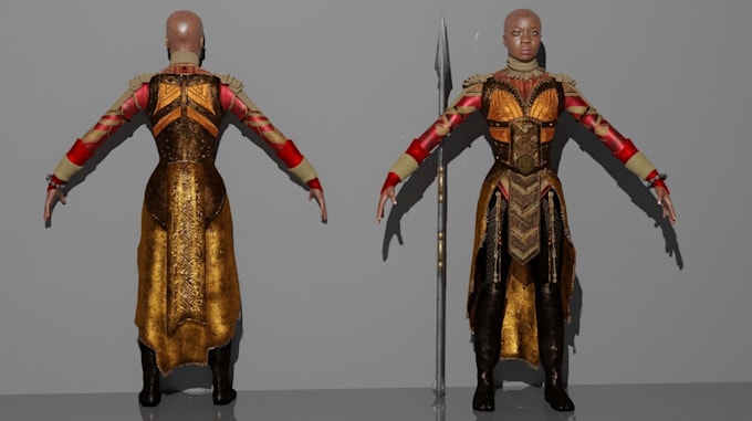 Port 3d game character model, retopology,gmod character,uv mapping,3d ...