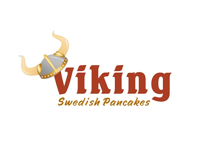 Make catchy attract viking pancakes logo by Alexender_filip | Fiverr