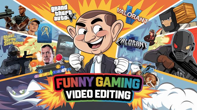 Do funny and amazing gaming video editing and montage for youtube by ...