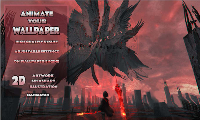 Animate 2d wallpapers for wallpaper engine by Mamixayah | Fiverr