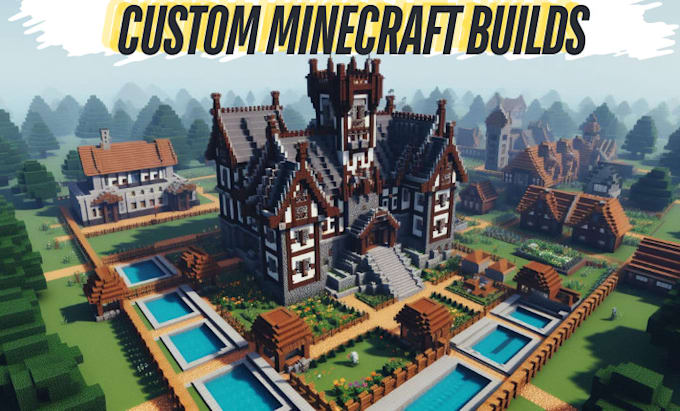 Build minecraft castle, villages, base, hubs, spawns by Zoyakhaan66 ...