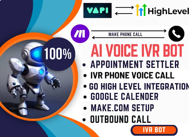 Build bulk sms ai automation bot, twilio b2b sales ai phone agent llm ai saas by Joshtelm | Fiverr