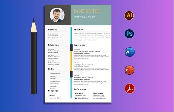 Do cv builder, resume builder, cv maker by Mitu_mata | Fiverr
