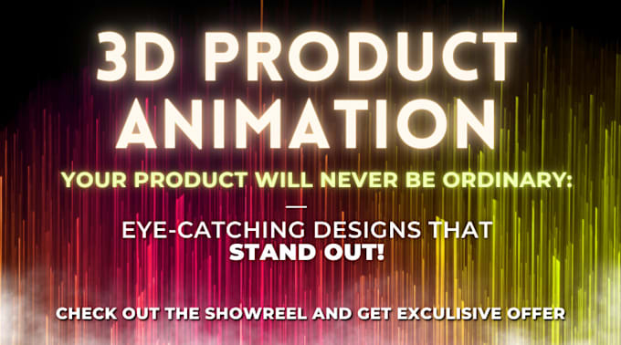 Design stunning cgi 3d product animations with environment by Canaydin7 ...