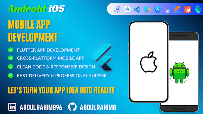 Build cross platform mobile apps for android ios with ai bot by Abdulraheem8896 | Fiverr