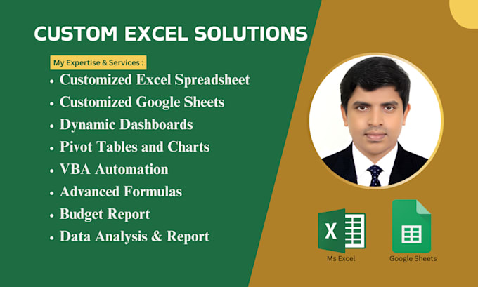 Build custom excel and automate with vba by Masud688202 | Fiverr Build custom excel and automate with vba by Masud688202 | Fiverr