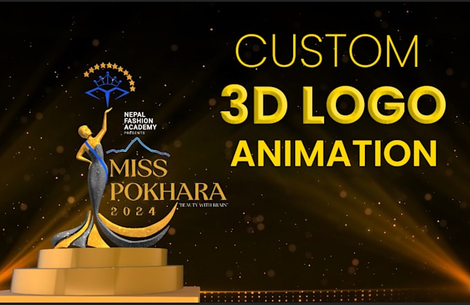 3d logo intro animation by Motionfire | Fiverr