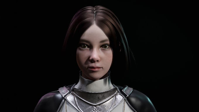 Mold 3d realistic game character,game asset,bake texture,ue5 rig,neat ...