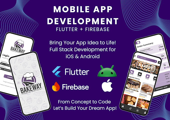 Build cross platform mobile apps for ios and android by Codedbyaamna | Fiverr