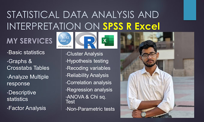 Do data entry analysis interpretation on spss excel r by Alizafar35 ...