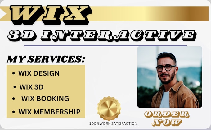 Design 3d interactive wix scrolling animation wix website redesign wix by David_wix_1 | Fiverr