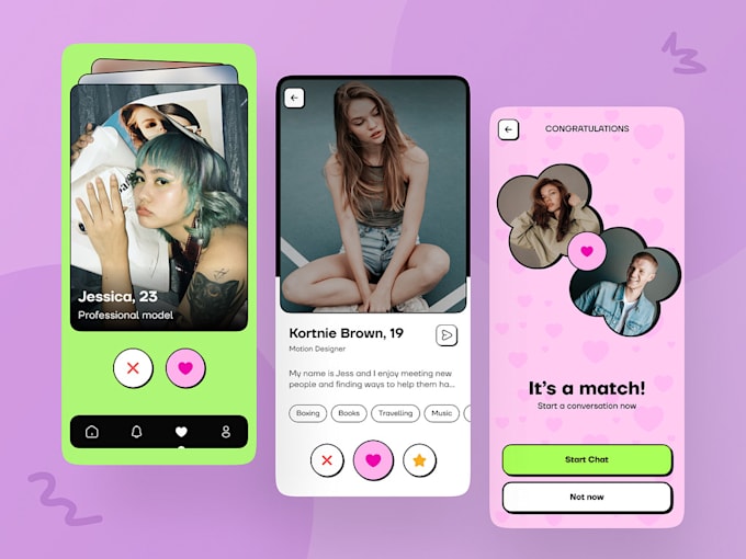 Do responsive dating app development, app ui and ux design by Mave_tech3 | Fiverr