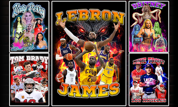 Design 90s rap custom vintage bootleg t shirt design by Designsmerch ...