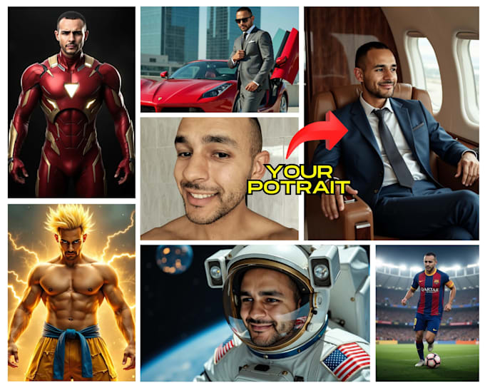 Create ultra realistic ai avatars from your portraist by Manidxh | Fiverr