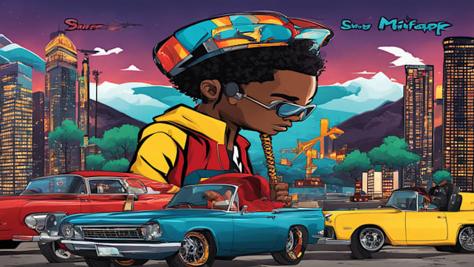 Design cartoon album cover, mixtape or single cover art by Jazelton ...