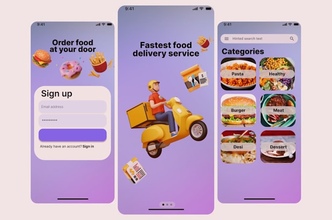 Create website ui ux design, mobile app ui ux design, figma design, dashboard ui by Sumberhassan ...
