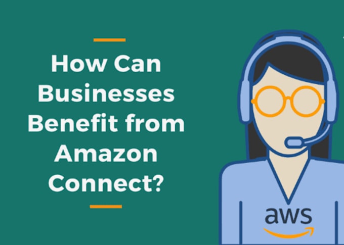 Create or help you with your cloud contact center on amazon connect by ...