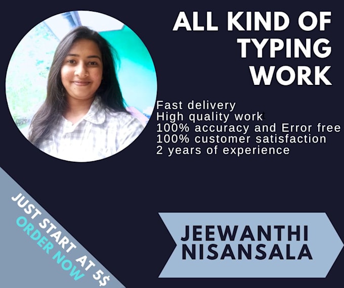 Do a fast and accuracy typing job, retype scanned documents, your ...