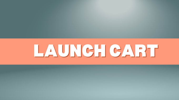 Set up responsive launch cart website, design launch cart store by ...