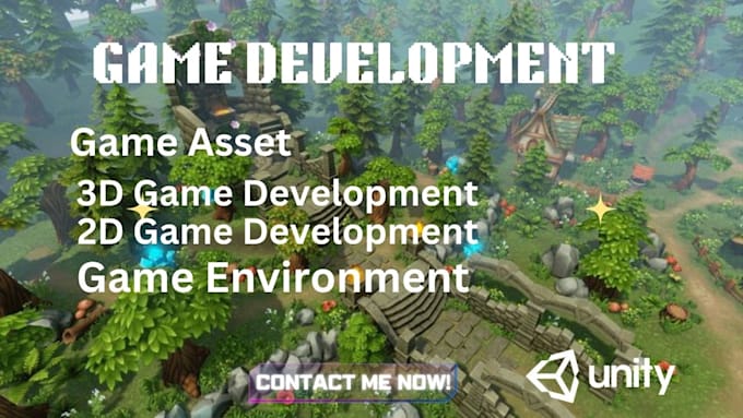 Develop unity 2d video game, 3d multiplayer game, mmorpg game, unity ...