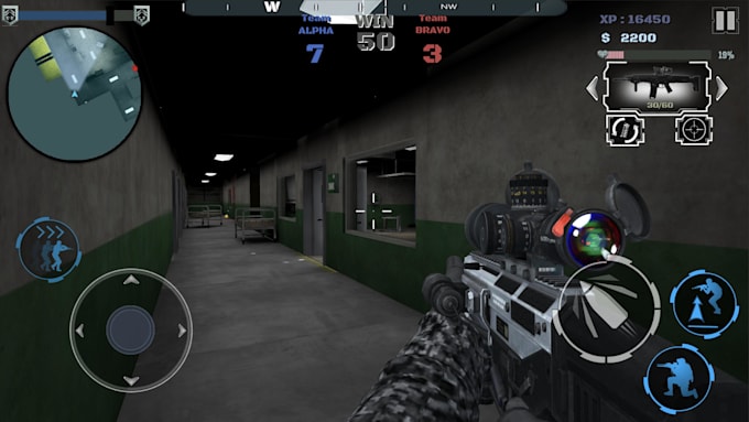 Develop a unity 3d shooting game, multiplayer shooting game, fps game for you by White_anbross ...