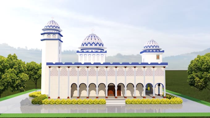 Create 3d architectural model of house, building and decoration by Sajidzaman301 | Fiverr