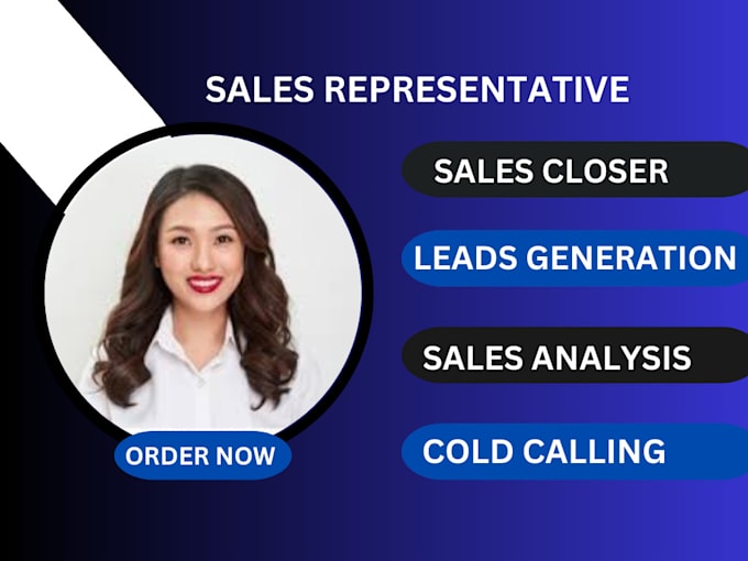 Be your commission based sales reprensentative by Jam_dave | Fiverr