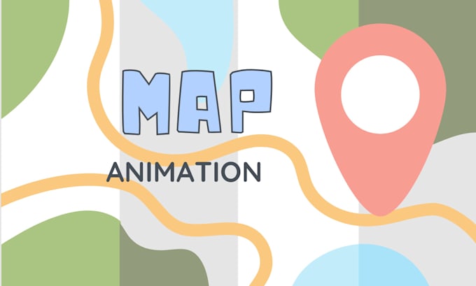 Create map animations, 3d travel map animations, geographical map ...