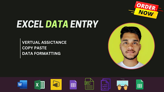 Do fast and accurate excel data entry, cleaning, formatting by Anilbehera6630 | Fiverr