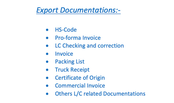 Do export related all documentations by Rajankursaha | Fiverr